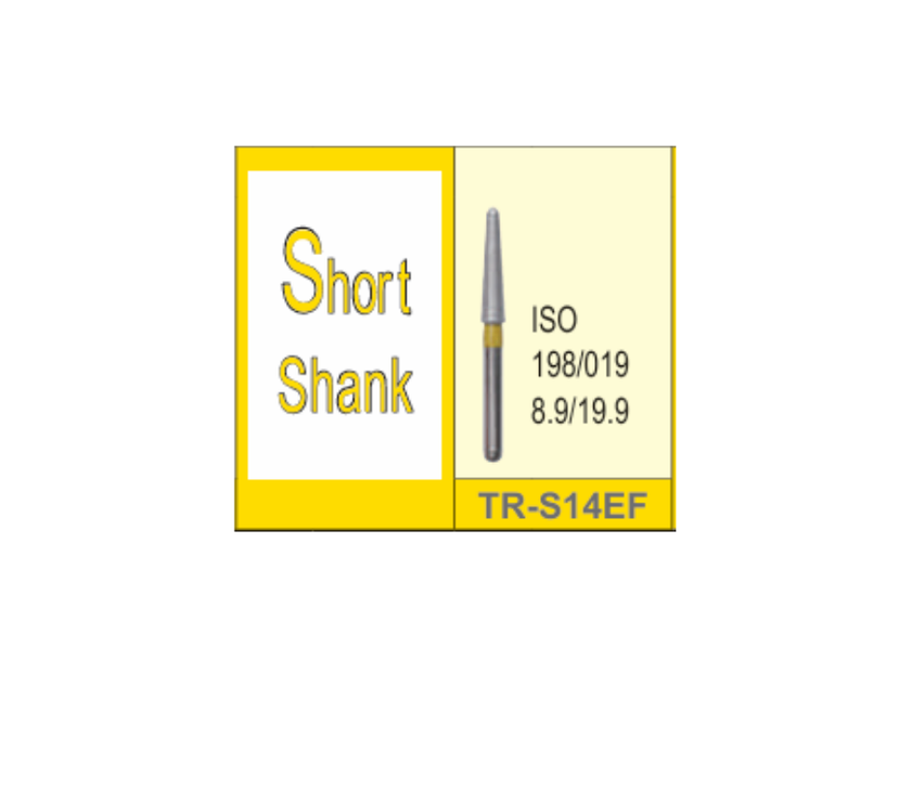 Mani Diamond Burs - Extra Fine (Short Shank)